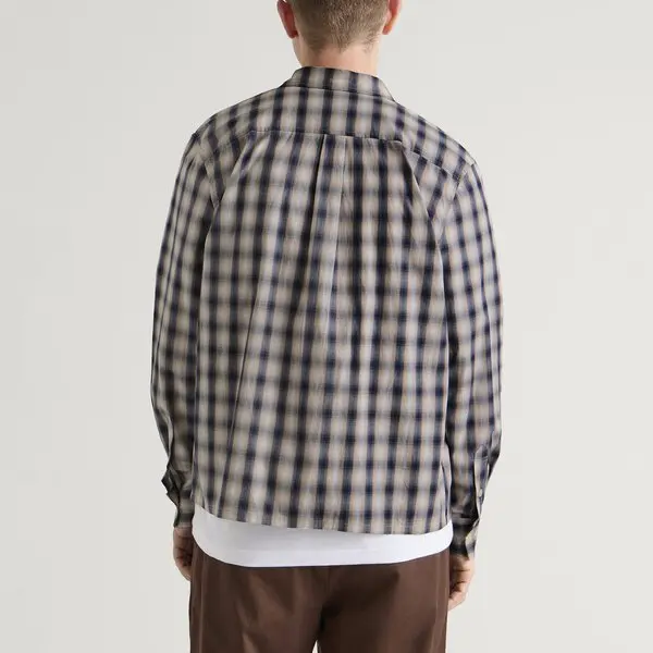 BUTTER GOODS Shadow Plaid Shirt