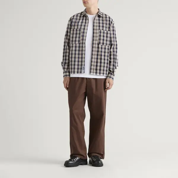 BUTTER GOODS Shadow Plaid Shirt