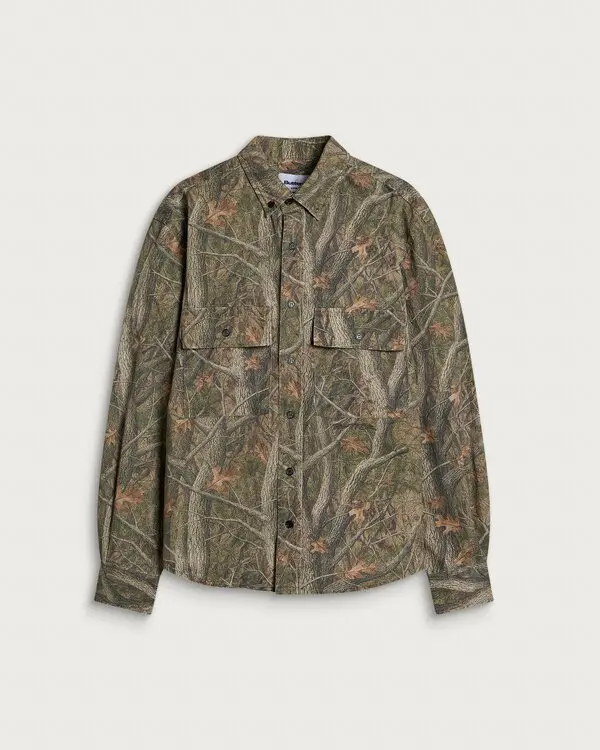 BUTTER GOODS Yard Shirt In | Size: | 100% Cotton | End Clothing - Forest Camo