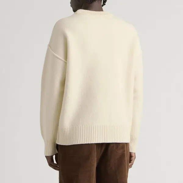 AMI Paris Crewneck Contrasted Adc Jumper