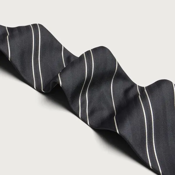 Junya Watanabe 8.5cm Silk Stripe Tie