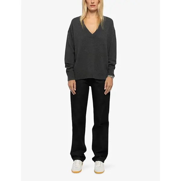Zadig&Voltaire Mikyz V-neck Cashmere Jumper