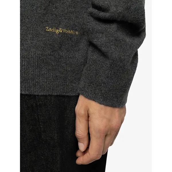 Zadig&Voltaire Mikyz V-neck Cashmere Jumper