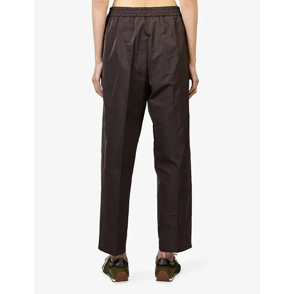 Max Mara Straight-leg Silk-blend Trousers