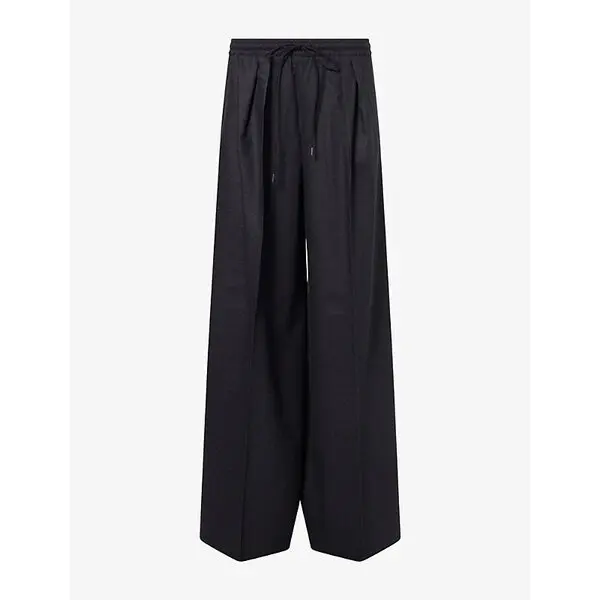 Max Mara Wide-leg Wool Trousers