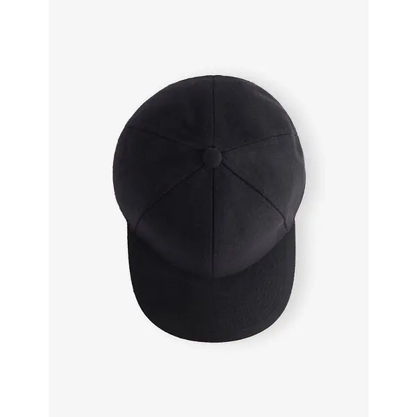 VARSITY HEADWEAR Legacy Structured Wool Baseball Cap - Jet Black