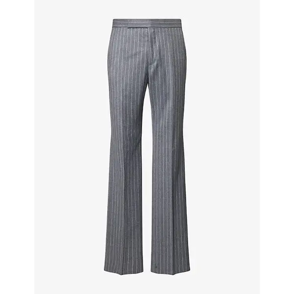 TOM FORD Pinstripe Suit Wool Trousers