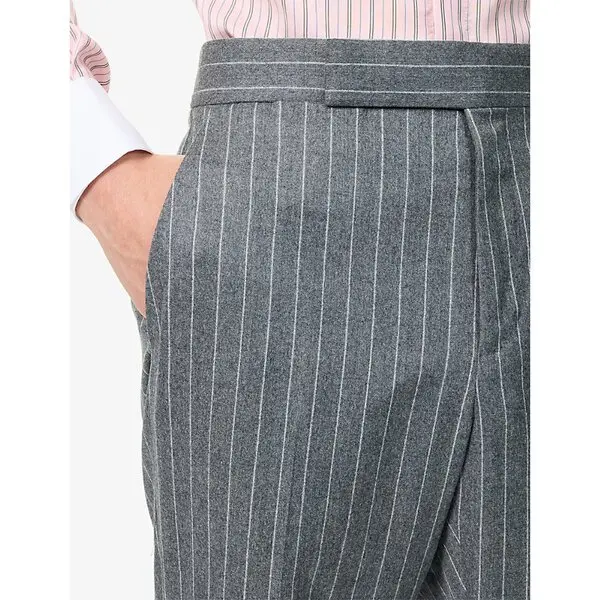 TOM FORD Pinstripe Suit Wool Trousers