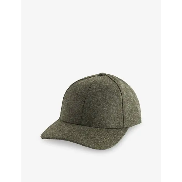 VARSITY HEADWEAR Legacy Structured Wool Baseball Cap - Forest Green