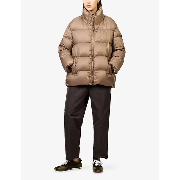 Max Mara Oversized Nylon-down Jacket
