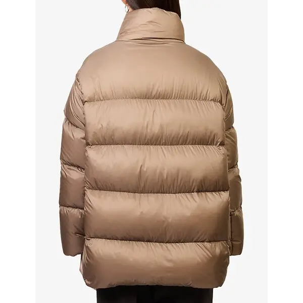 Max Mara Oversized Nylon-down Jacket