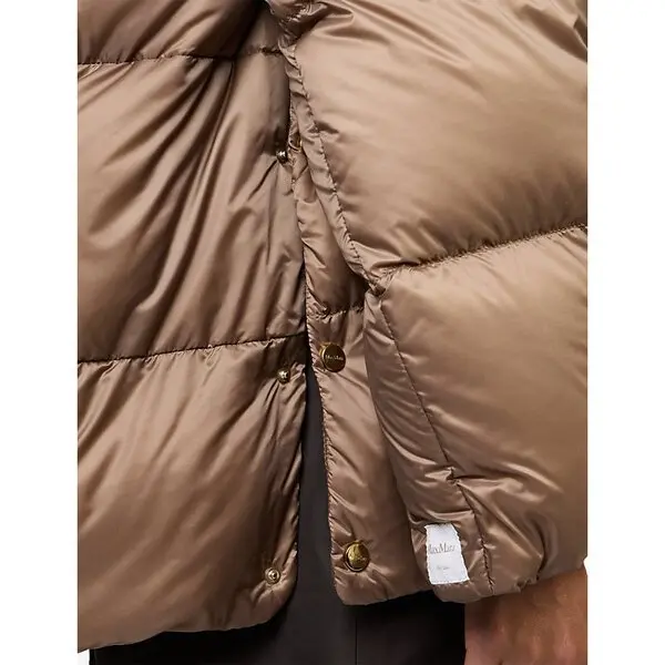 Max Mara Oversized Nylon-down Jacket
