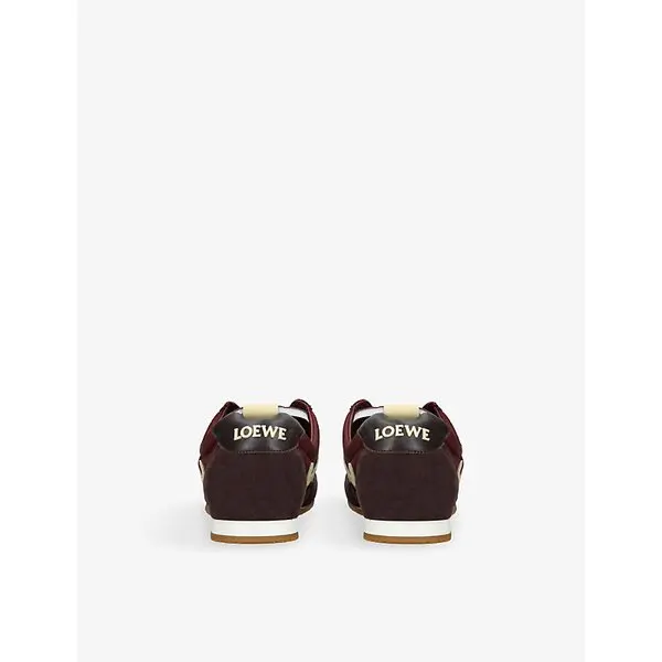 Loewe Ballet Runner 2.0 Suede Trainers - Red Comb