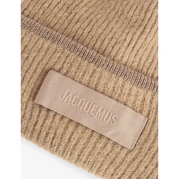Jacquemus The Gros Grain Wool-blend Beanie