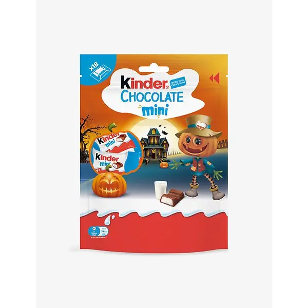 KINDER Chocolate Mini Halloween Treats 16-bar Multipack 120g - One-color