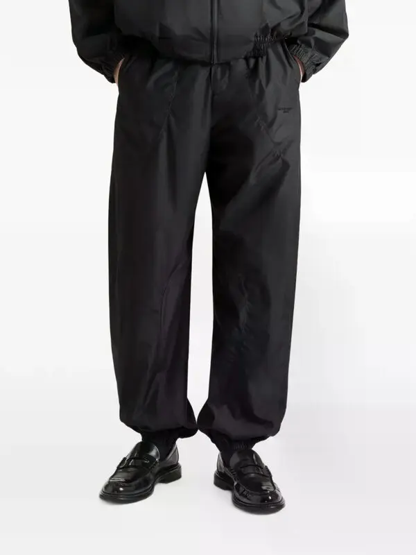 Givenchy Couture Seam Joggers With Mix Material Cut-outs