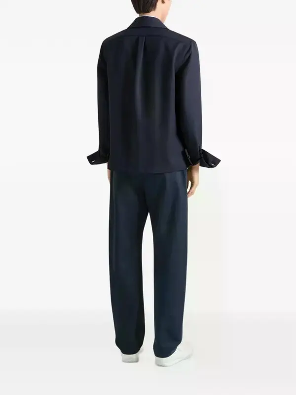 Givenchy Trompe-l'oeil Layered Shirt In Wool