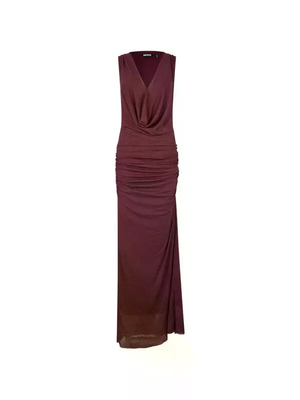 ROTATE BY BIRGER CHRISTENSEN Maxi Halterneck Dress
