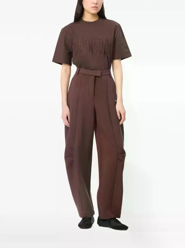 ROTATE BY BIRGER CHRISTENSEN Jersey Oversized T-shirt