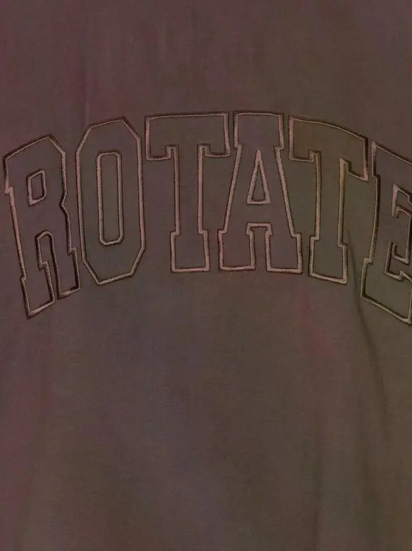 ROTATE BY BIRGER CHRISTENSEN Jersey Oversized T-shirt