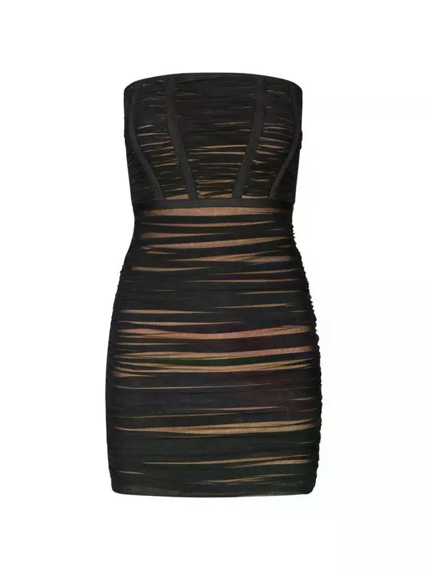 ROTATE BY BIRGER CHRISTENSEN Two Layer Mini Dress