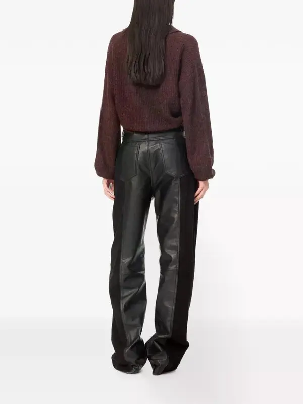 ROTATE BY BIRGER CHRISTENSEN Fluffy Knit Polo