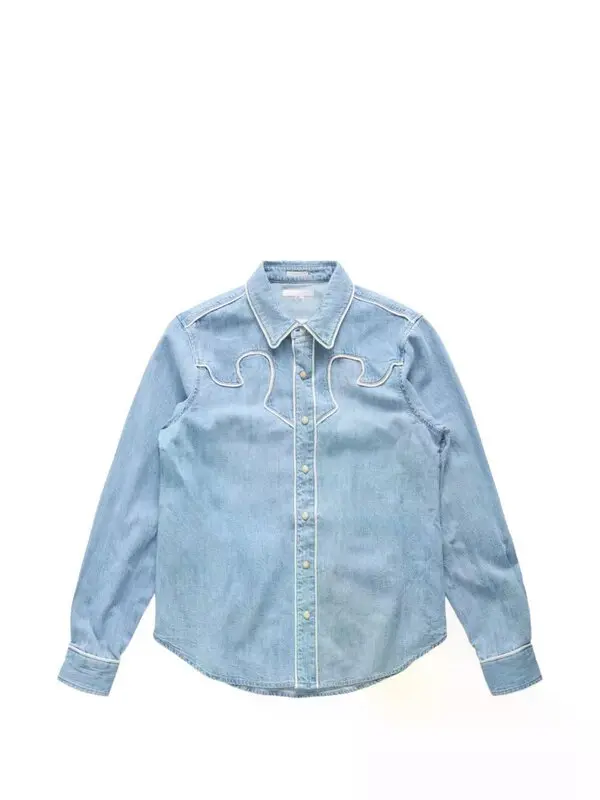 MOTHER The Country Exe's Piped-trim Shirt