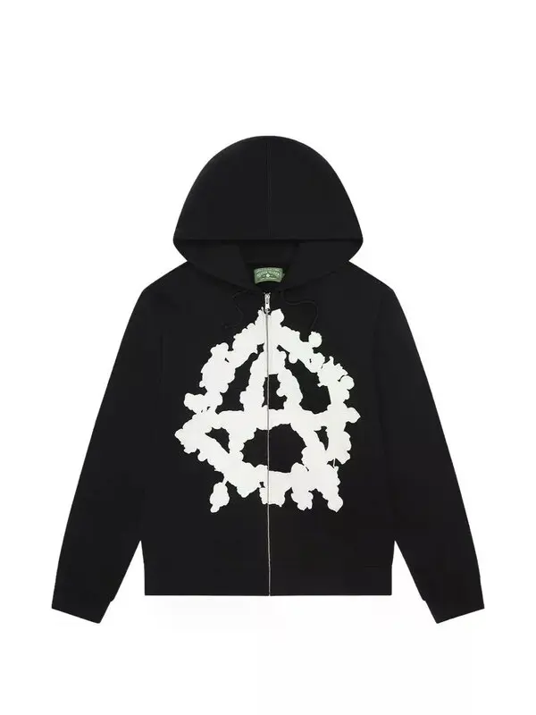 DENIM TEARS Anarchy Zip-up Hoodie