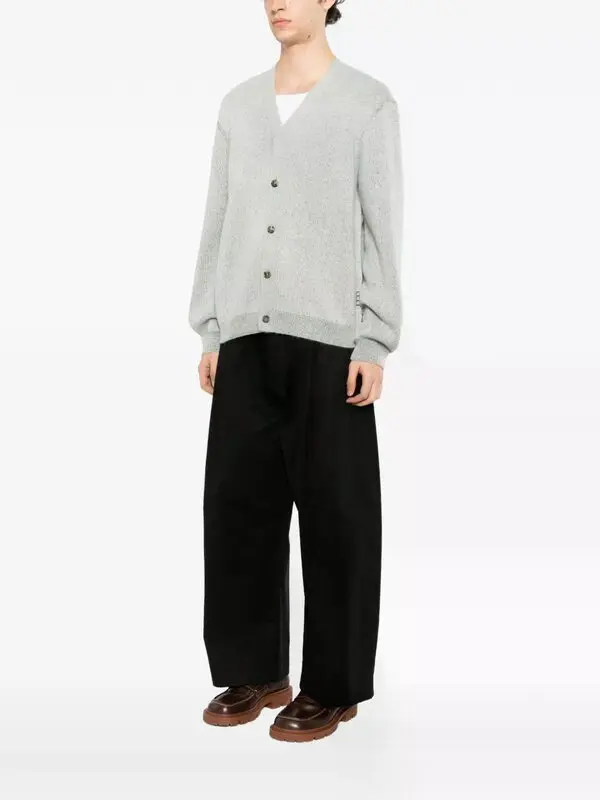 JW Anderson V-neck Melange Cardigan