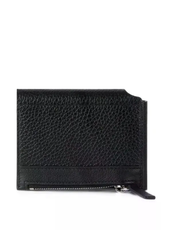Givenchy Fold Wallet In Grained Leather
