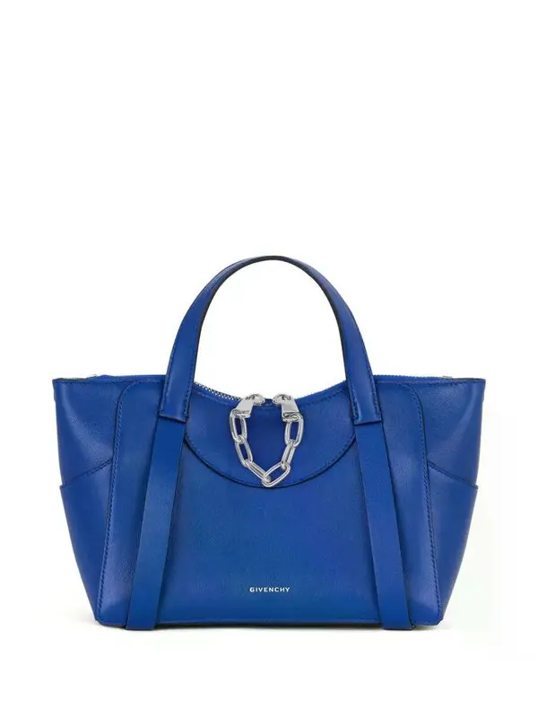 Givenchy Small The Snatch Bag In Grained Leather - Blue
