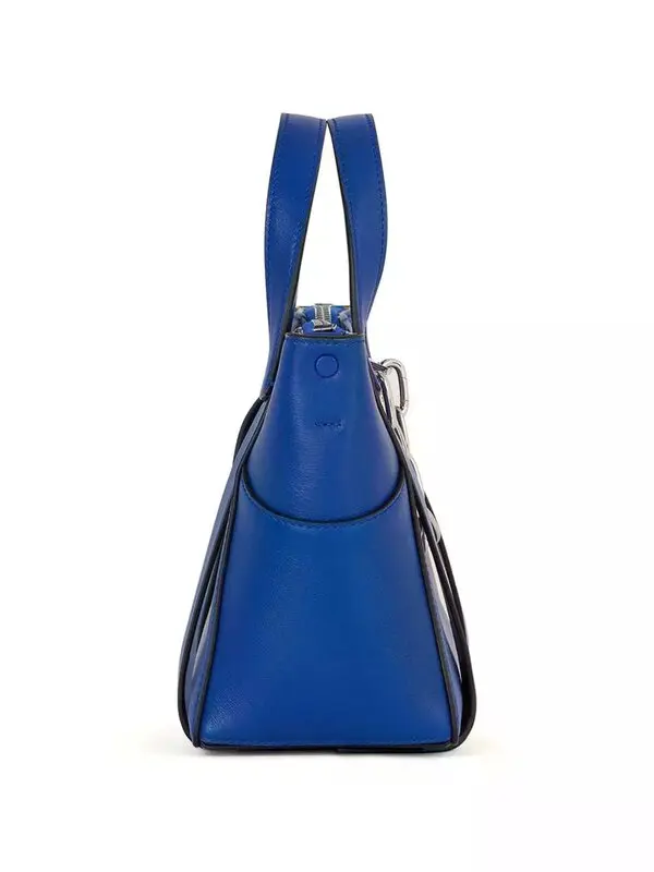 Givenchy Small The Snatch Bag In Grained Leather - Blue