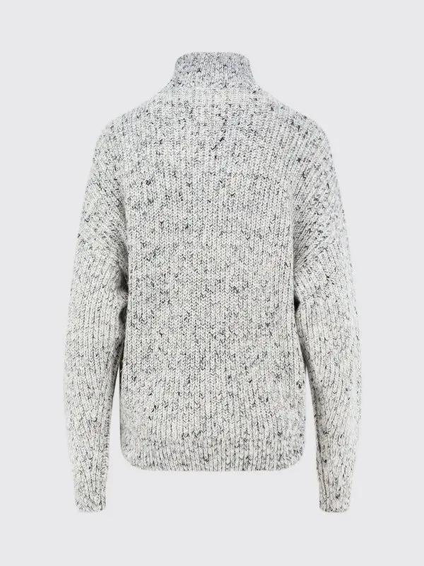 Isabel Marant Étoile Abstract Pattern Alpaca-blend Half-zip Turtleneck Sweater