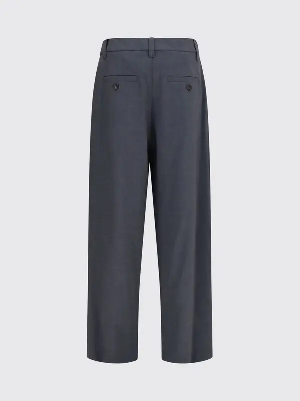 Brunello Cucinelli High-waisted Pleated Wool-blend Palazzo Pants