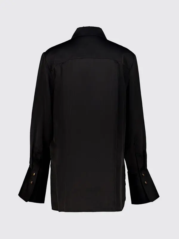 Zimmermann Long-sleeved Silk Shirt With Flared Cuffs
