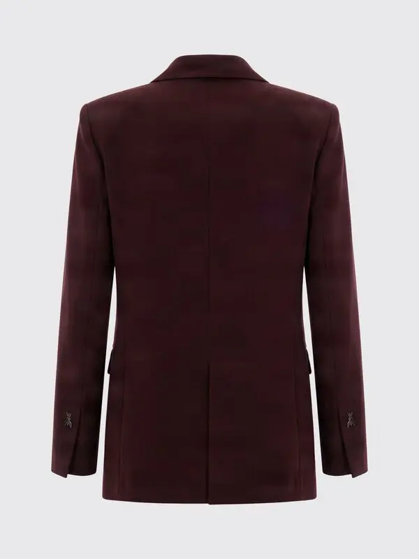 Patrizia Pepe Short Crêpe Blazer With Single-breasted Two-button Closure And Lapels
