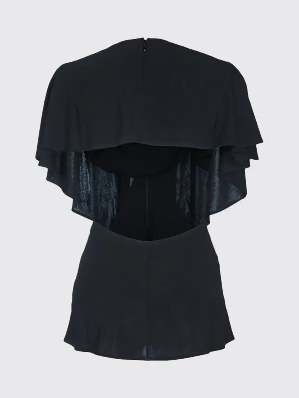 Jacquemus Relaxed Fit Crêpe Blouse With Asymmetric Hem