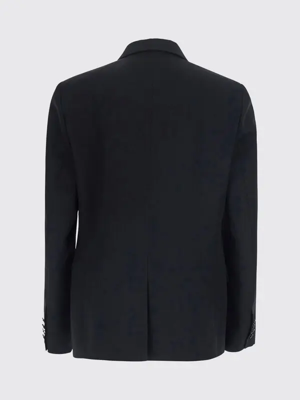 Balenciaga Double-breasted Wool Blazer With Classic Lapels