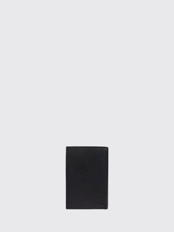 Paul Smith Calfskin Leather Bifold Wallet With Six Card Slots