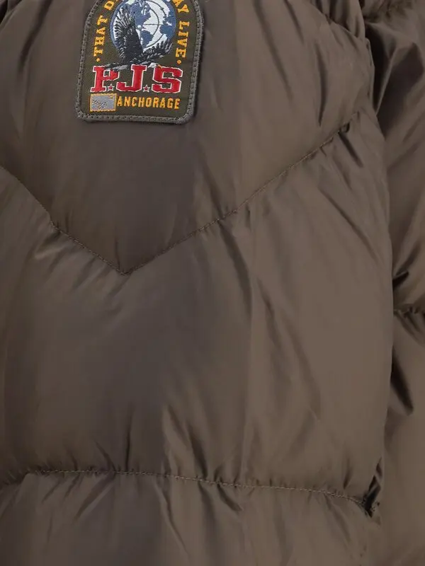 PARAJUMPERS Tilly Hooded Quilted Nylon Down Jacket - Bronze