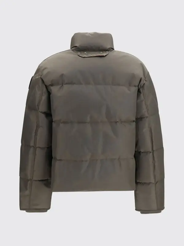 PARAJUMPERS Mallery Short Quilted Nylon Down Jacket With High Neck - Olive