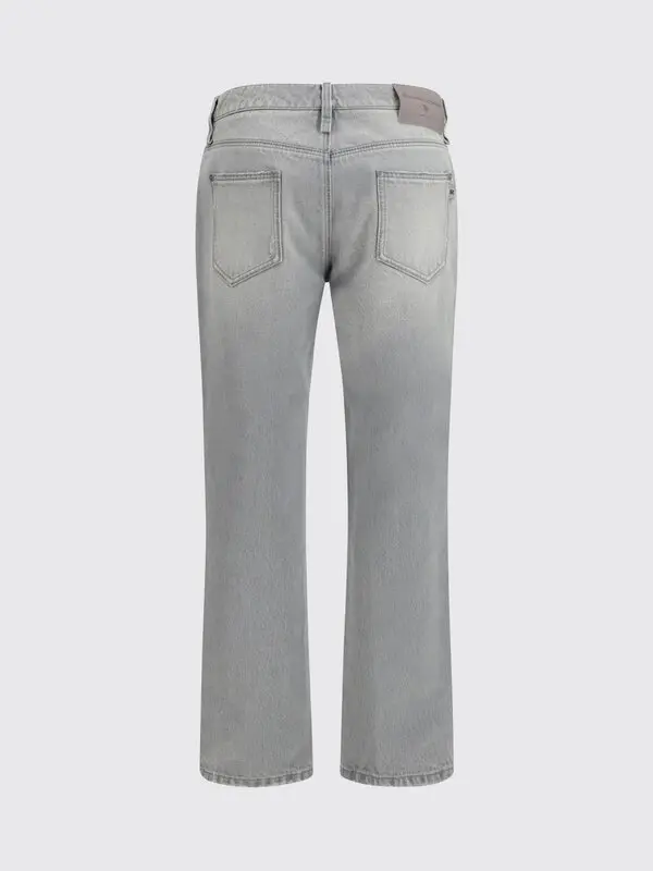 Ermanno Scervino Mid-rise Straight-leg Jeans In Denim With Keychain