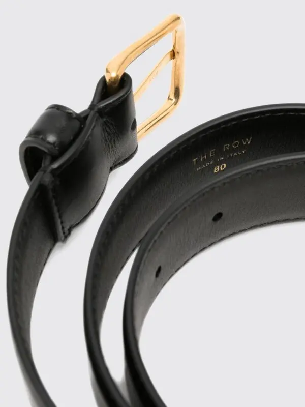 THE ROW Adjustable Smooth Bovine Leather Belt With Pin-buckle Fastening