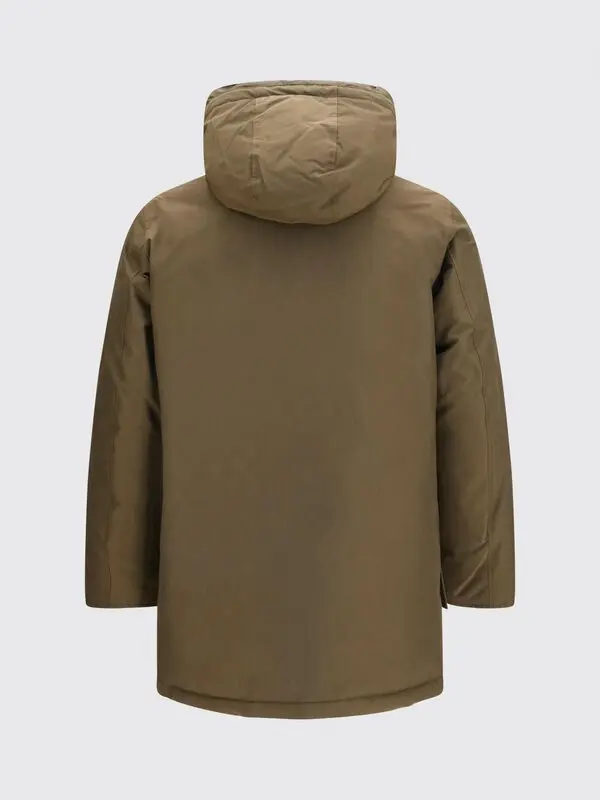 Woolrich Arctic Technical Fabric Parka With Padded Hood