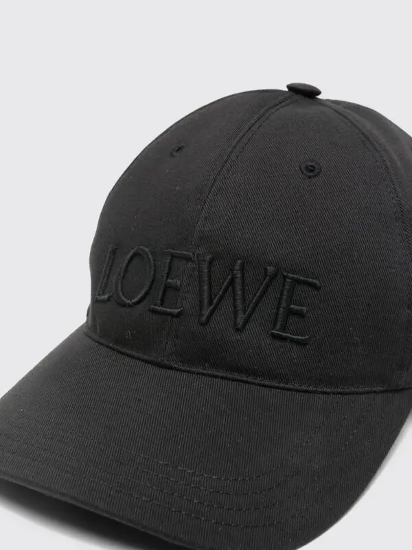 Loewe Cotton Baseball Cap With Tone-on-tone Logo