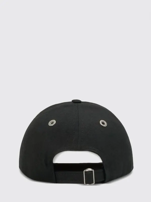 AMI Paris Cotton Baseball Cap With Contrast Logo