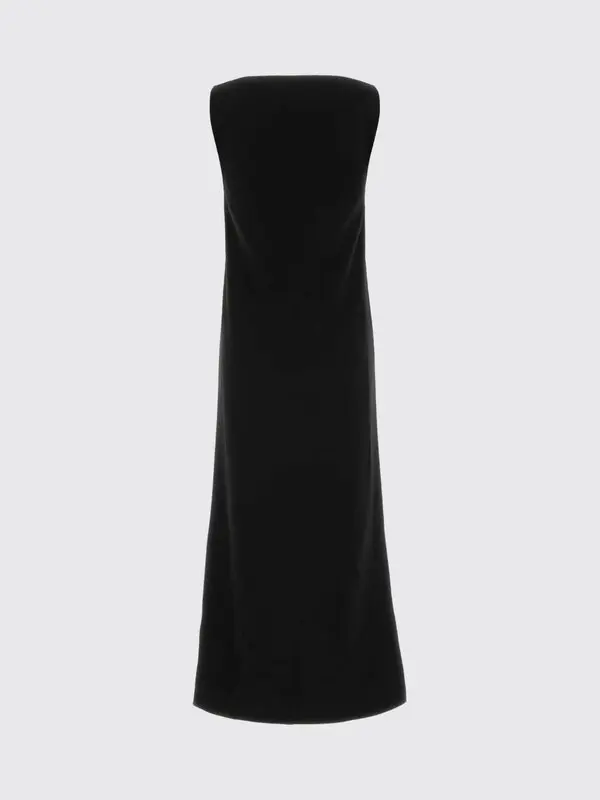 JIL SANDER Asymmetric Virgin Wool Top With Off-the-shoulder Design And Crew Neck