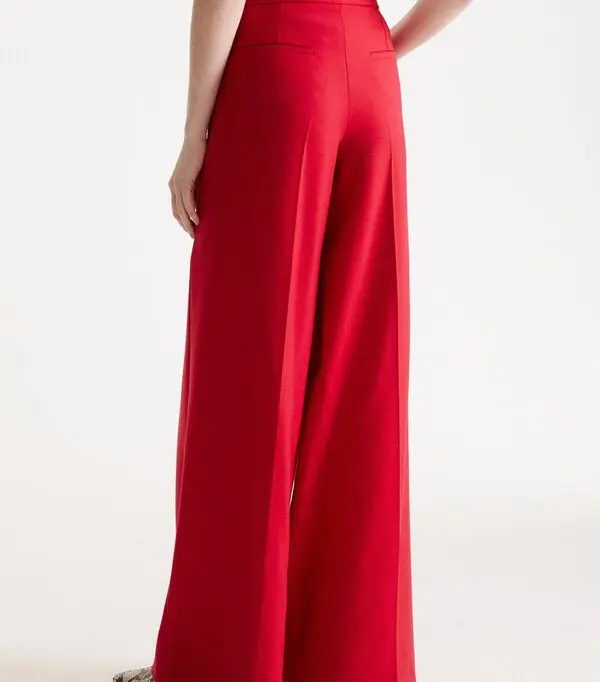 Marella High-rise Wide-leg Trousers