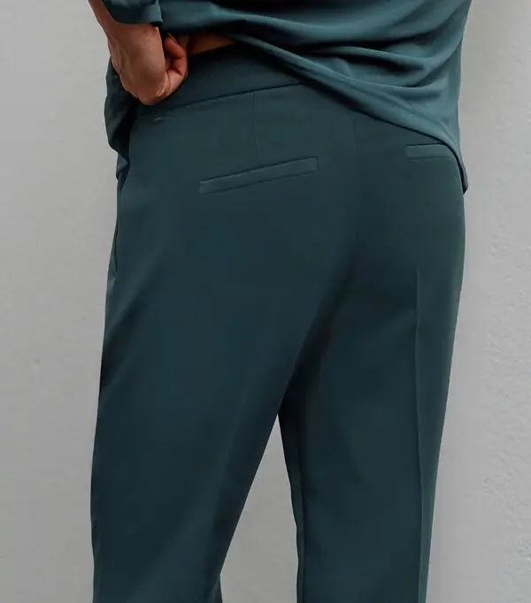Marella Envers Satin Straight Trousers