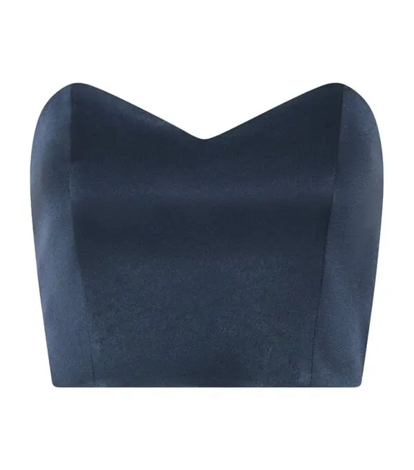 Marella Satin Bustier Top